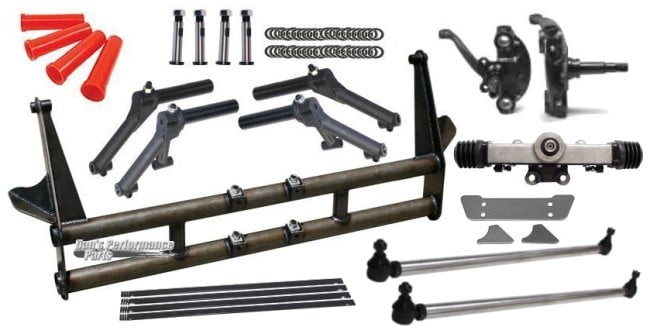 MID-TRAVEL FRONT BEAM KIT #1R - Dan's Performance Parts